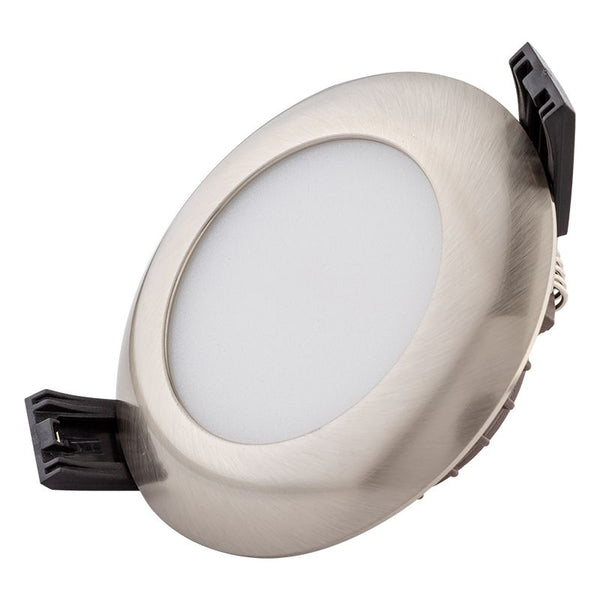 Silver Circular COB Recessed Light – Precise Lighting